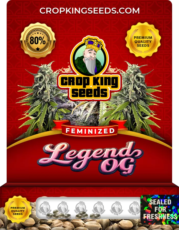 Legend OG Feminized Marijuana Seeds | Crop King Seeds