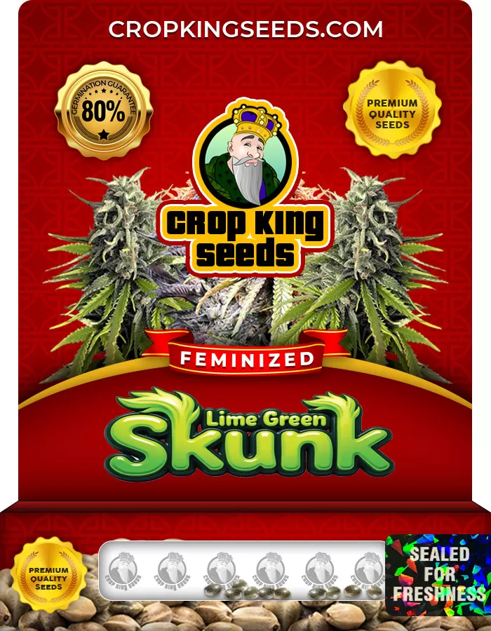 Lime Green Skunk Feminized Marijuana Seeds | Crop King Seeds
