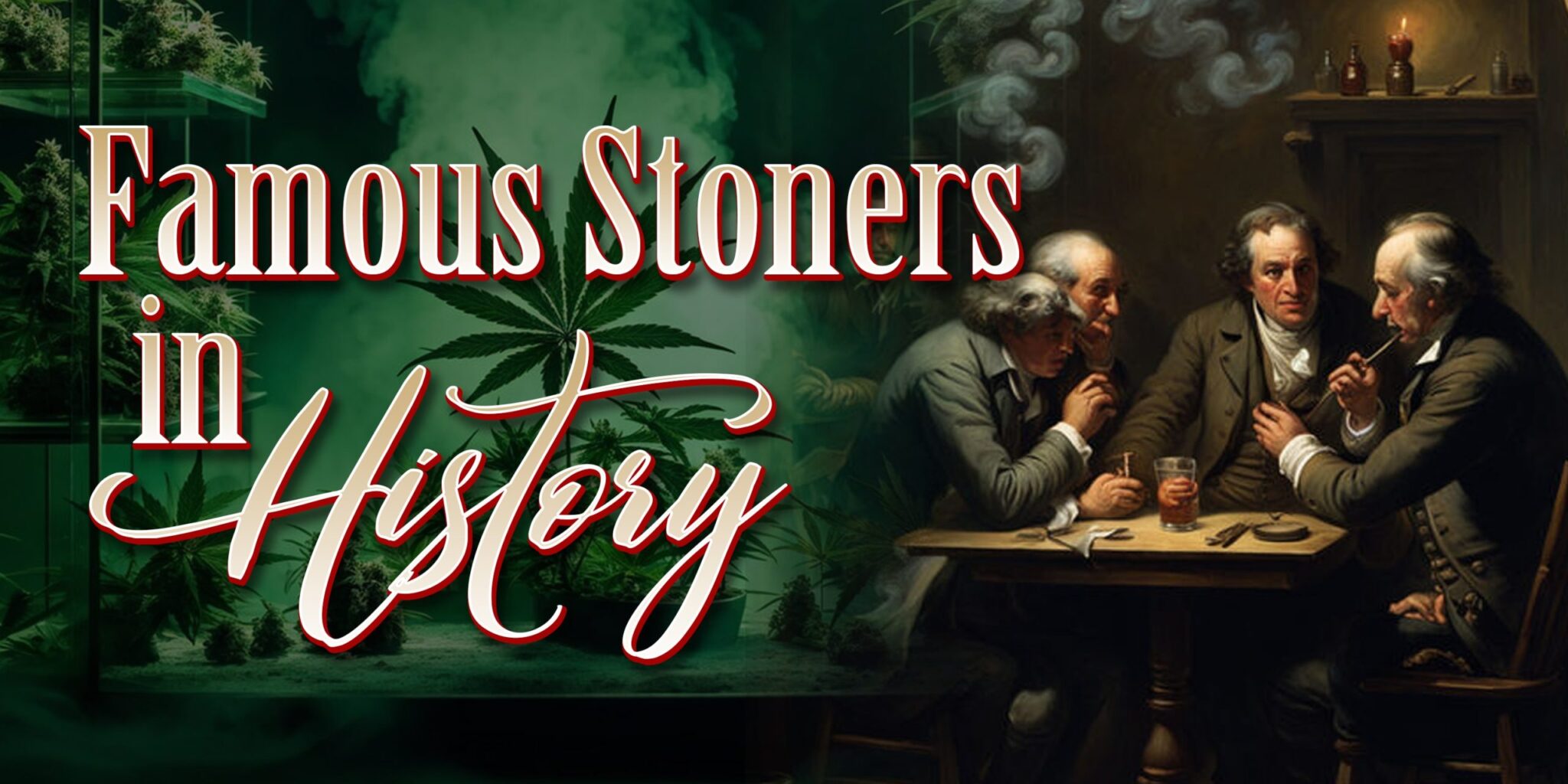 Famous Stoners in History | Crop King Seeds