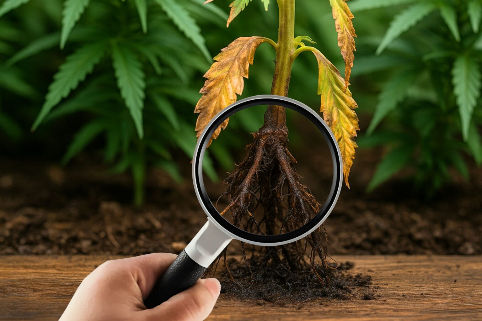 How to Identify, Prevent, and Treat Fusarium Wilt (Root Rot) in Cannabis Plants | Crop King Seeds