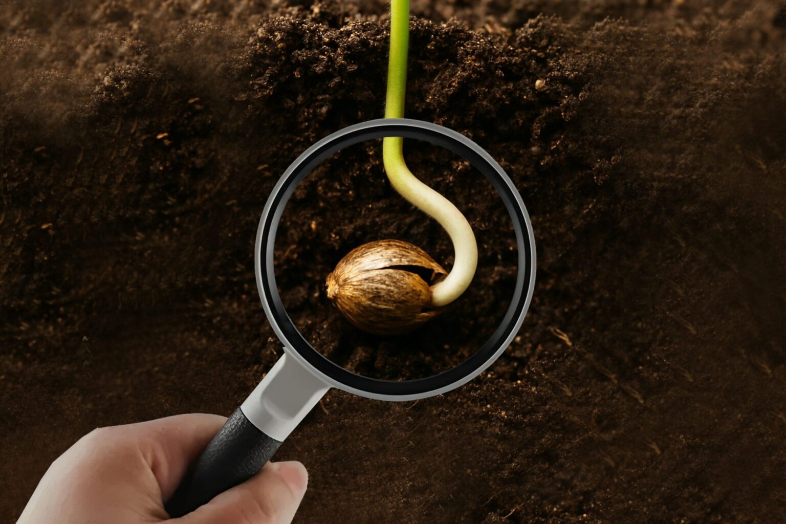 How Deep to Plant Seeds That Germinated | Crop King Seeds