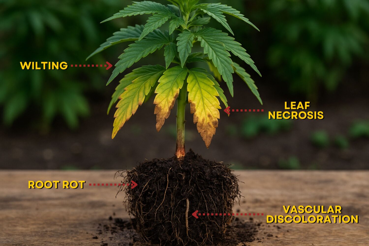 How to Identify, Prevent, and Treat Fusarium Wilt (Root Rot) in ...